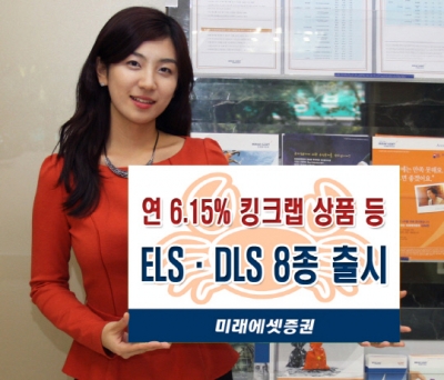 미래에셋證, 킹크랩ELS 등 ELS·DLS 8종 출시