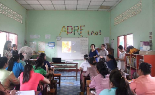 ADRF, 라오스 전역서 개발협력 사업 활발한 활동 펼쳐