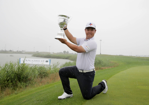 '조용한 후원…', CJ대한통운 소속 김주형 KPGA 첫 우승 '쾌거'